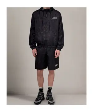 Amiri Ma Quad Logo Jacquard Shorts - Black