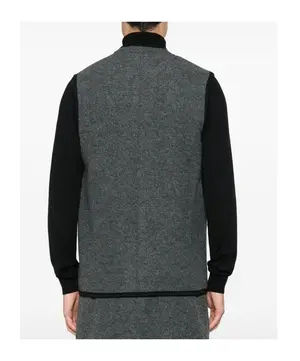 RIER Long-sleeved Single-breasted Vest