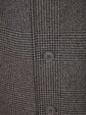 Herno Check-pattern Padded-bib Coat