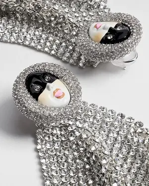 Dior Mask Earrings
