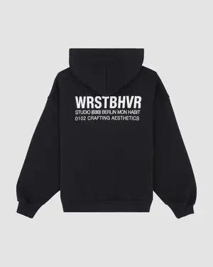 WRSTBHVR Logo-print Hoodie