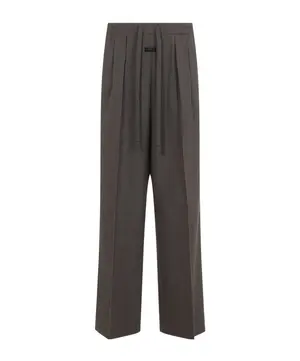Fear Of God Casual Pants With An Elastic Waistband - Black