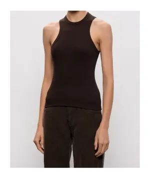 DONDUP Fine-ribbed Stretch Tank Top