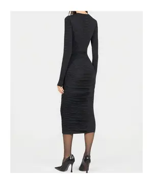 Roberto Cavalli Snake-detail Midi Dress