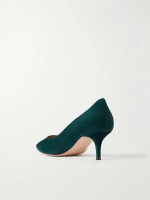 GIANVITO ROSSI Suede Pumps - Black