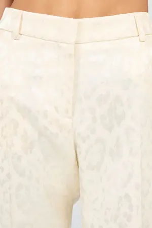Roberto Cavalli Jacquard Straight-leg Pants