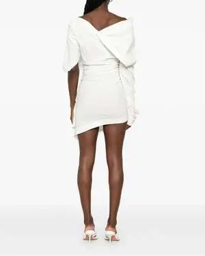 Issey Miyake Draped Mini Dress