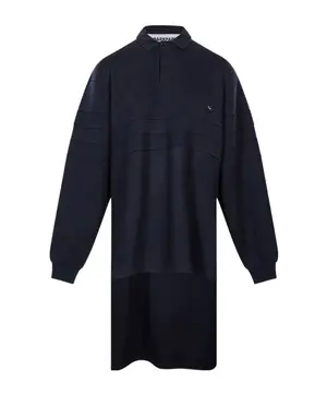 DARKPARK Asymmetric Long-sleeved Polo Shirt
