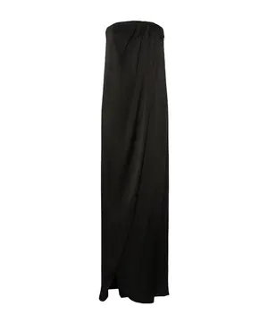 Max Mara Envers Satin Bustier Dress