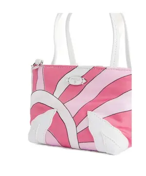 Emilio Pucci Palio Mini Tote Silk Bag