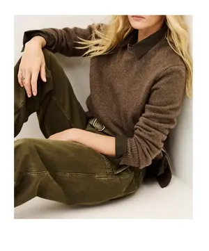 Ba&sh Cheyla Crew-neck Knitted Sweater