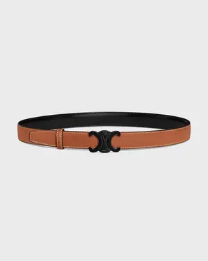 Celine Triomphe Buckle Reversible Strap 25mm