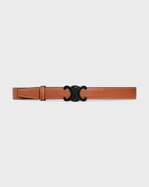 Celine Triomphe Buckle Reversible Strap 25mm