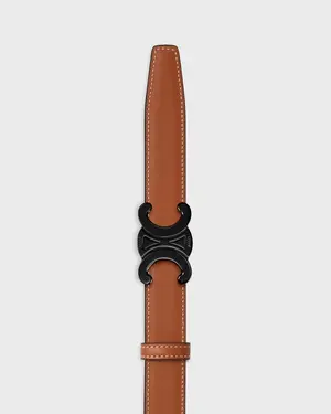 Celine Triomphe Buckle Reversible Strap 25mm