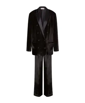 Alberta Ferretti Double-breasted Tailored Blazer