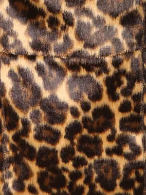 DARKPARK Leopard-print Sleeveless Crewneck Top