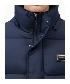 Emporio Armani Down Jacket In Ultra Fine Ribstop With Regular Fit