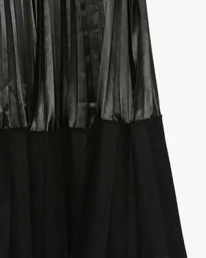 Junya Watanabe Pleated-panel Skirt