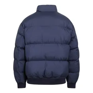Polo Ralph Lauren Logo-embroidered Zipped Padded Jacket - Blue