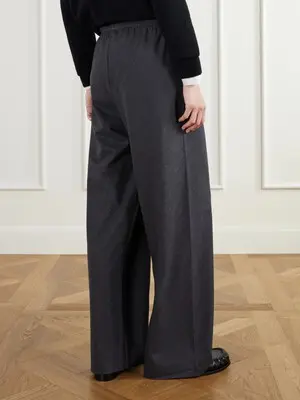 Maria Mcmanus Flannel Wide-leg Pants