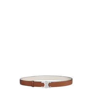 Celine Triomphe Buckle Reversible Strap 25mm - Brown