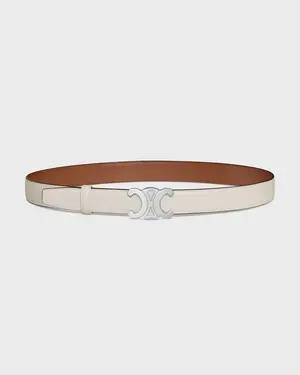 Celine Triomphe Buckle Reversible Strap 25mm