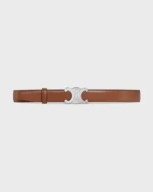 Celine Triomphe Buckle Reversible Strap 25mm