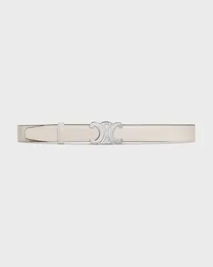 Celine Triomphe Buckle Reversible Strap 25mm