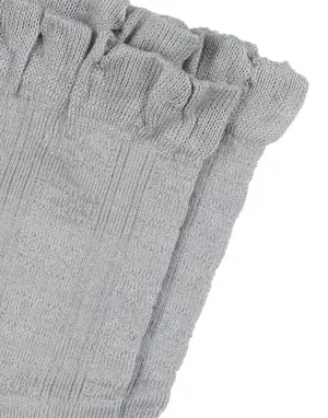 GANNI Simple Solid-colored Short Socks