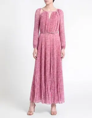 Max Mara Flower-pleated Dress