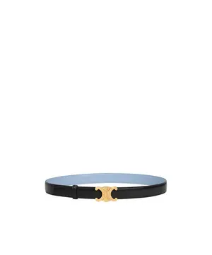 Celine Triomphe Buckle Reversible Strap 25mm - Blue