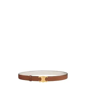 Celine Triomphe Buckle Reversible Strap 25mm - Brown