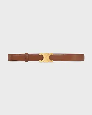 Celine Triomphe Buckle Reversible Strap 25mm