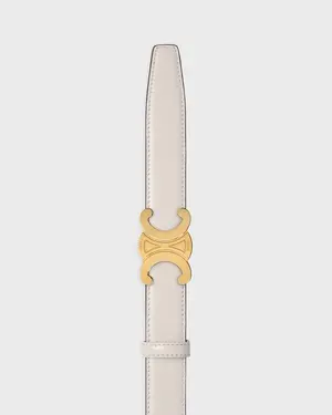 Celine Triomphe Buckle Reversible Strap 25mm