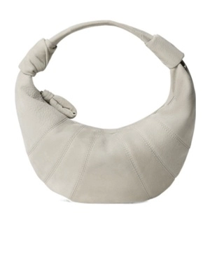 LEMAIRE Mini Fortune Croissant Bag In Alpaca Nubuck