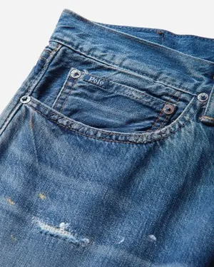 Polo Ralph Lauren Vintage Classic Distressed Jeans