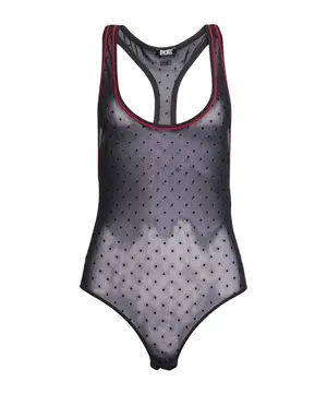 DIESEL® Polka-dot Bodysuits - Gray