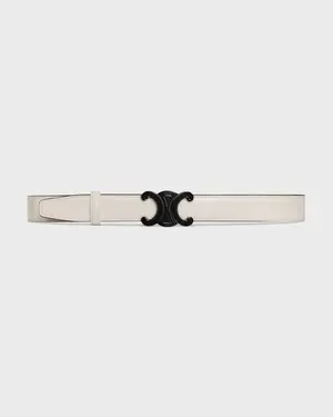 Celine Triomphe Buckle 25 Mm Reversible Belt