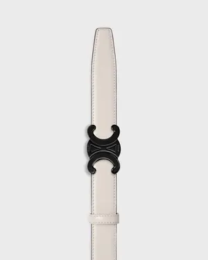 Celine Triomphe Buckle 25 Mm Reversible Belt