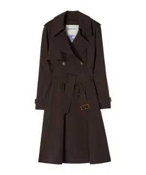 Burberry Long Wool Pembury Trench Coat
