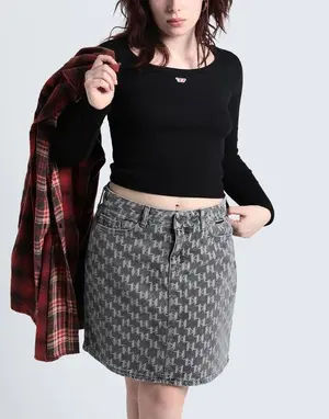 DIESEL® Solid-color Long-sleeved T-shirt