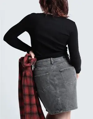 DIESEL® Solid-color Long-sleeved T-shirt