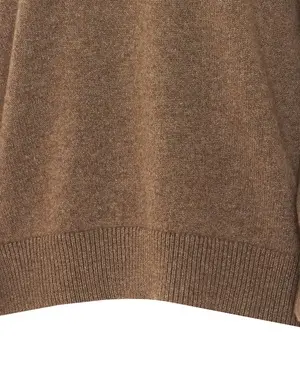 UMA WANG Crew Neck Ribbed Sweater