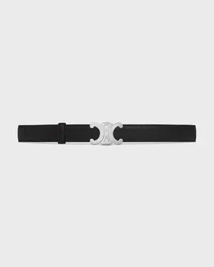Celine Triomphe Buckle 25 Mm Reversible Belt
