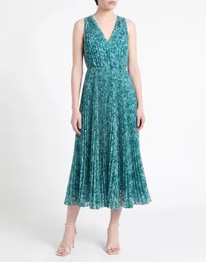 Max Mara Pleated Dress