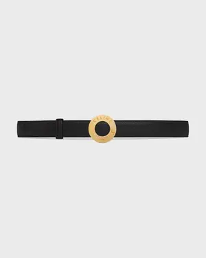 Celine Disc Buckle And Reversible Belt