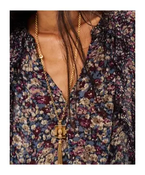 Ba&sh Kross Floral Print Top