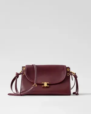 Celine Soft Triomphe Wedge Small Shoulder Bag