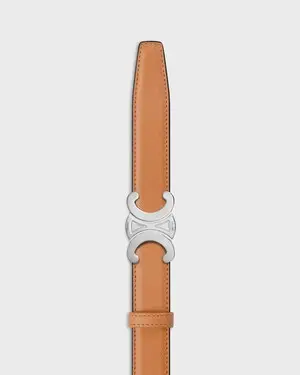 Celine Triumphal Brand Belt Buckles And Reversible Leather Belts