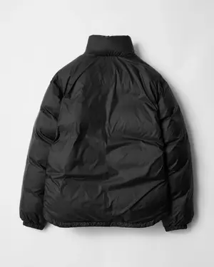 Celine Puffer Jacket In Light Nylon